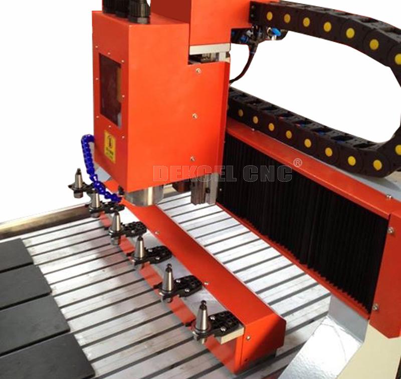 Small atc cnc router 0609 with 6 tools changer system from China ...