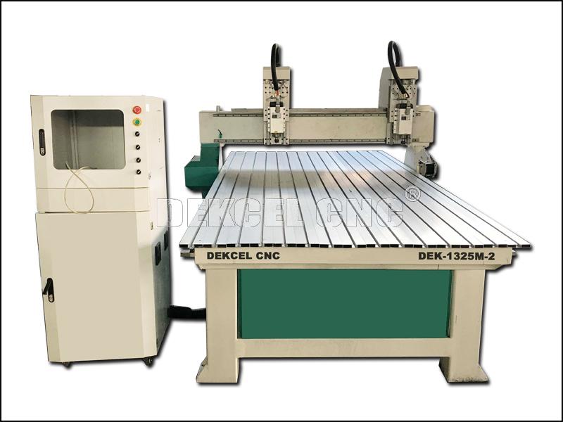 Dual Head Wood Board CNC Cutting and Engraving Router Machine from ...