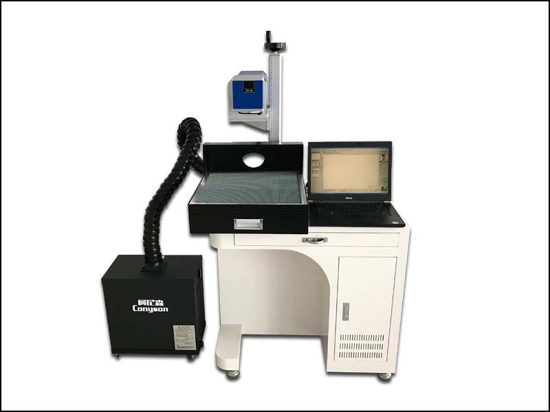 China 30W Synrad Kitchen Ware Chopping Wood Board Laser Marking Machine ...