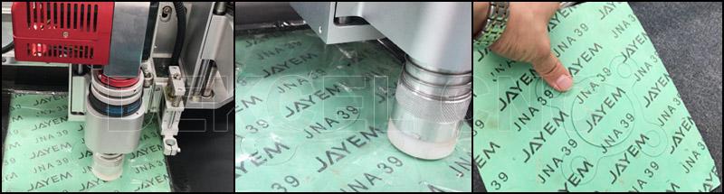 2mm Klinger seal gasket oscillation knife cutter machine from China ...